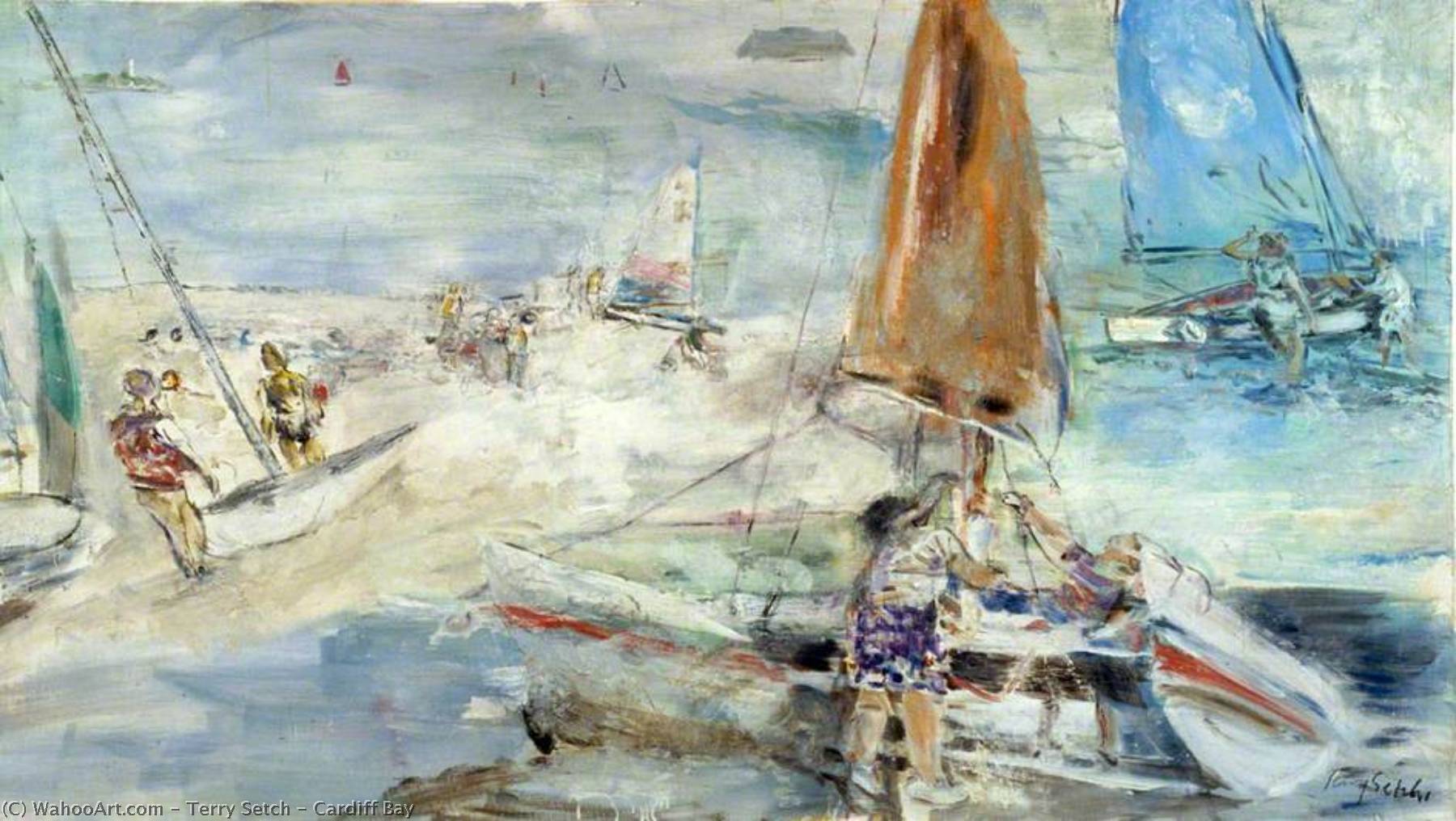 Cardiff Bay, 1993 de Terry Setch Terry Setch | WahooArt.com