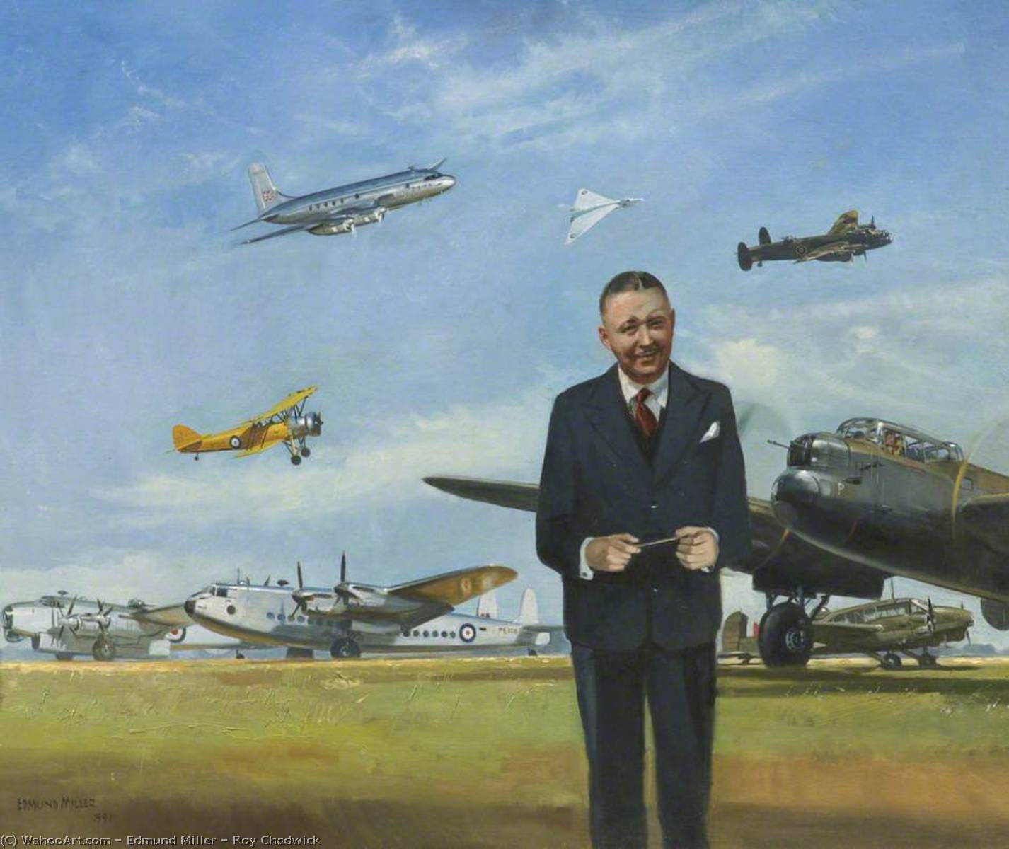 Reproductions D'art | roy chadwick, 1991 de Edmund Miller | WahooArt.com