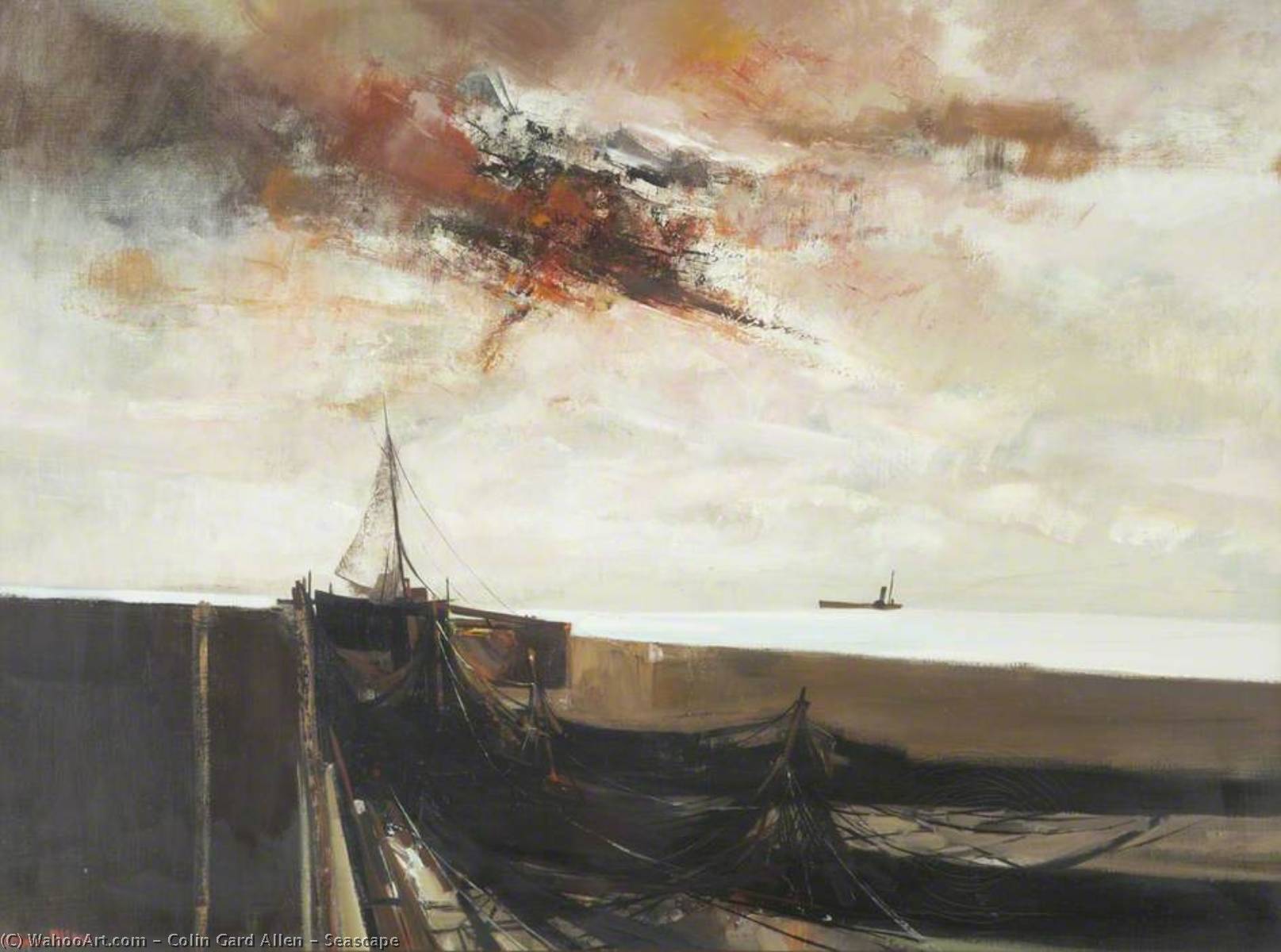 Obtenir Reproductions De Peintures Paysage marin de Colin Gard Allen ...