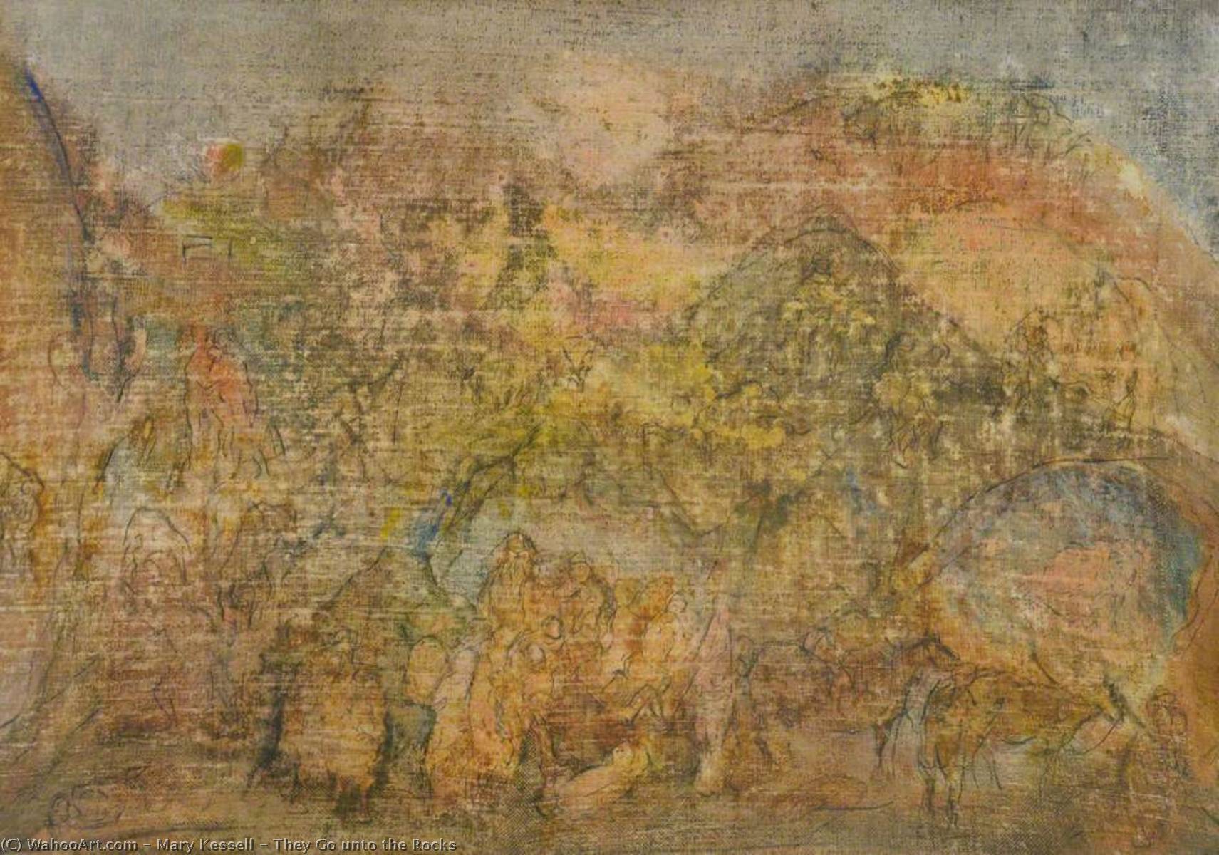 They Go unto the Rocks by Mary Kessell (1914-1977) Mary Kessell ...