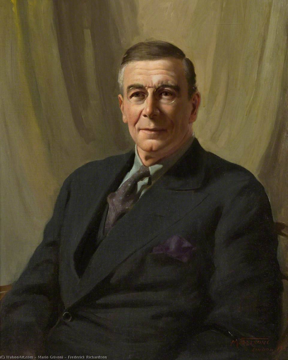 Museum Art Reproductions Frederick Richardson by Mario Grixoni (1879 ...