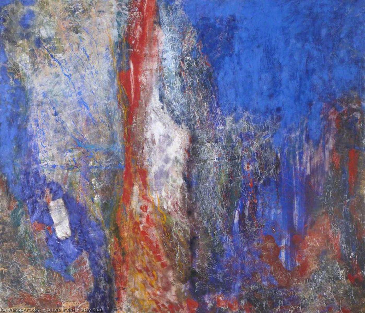 Stay Blue, 1991 by Olivia Irvine Olivia Irvine | WahooArt.com