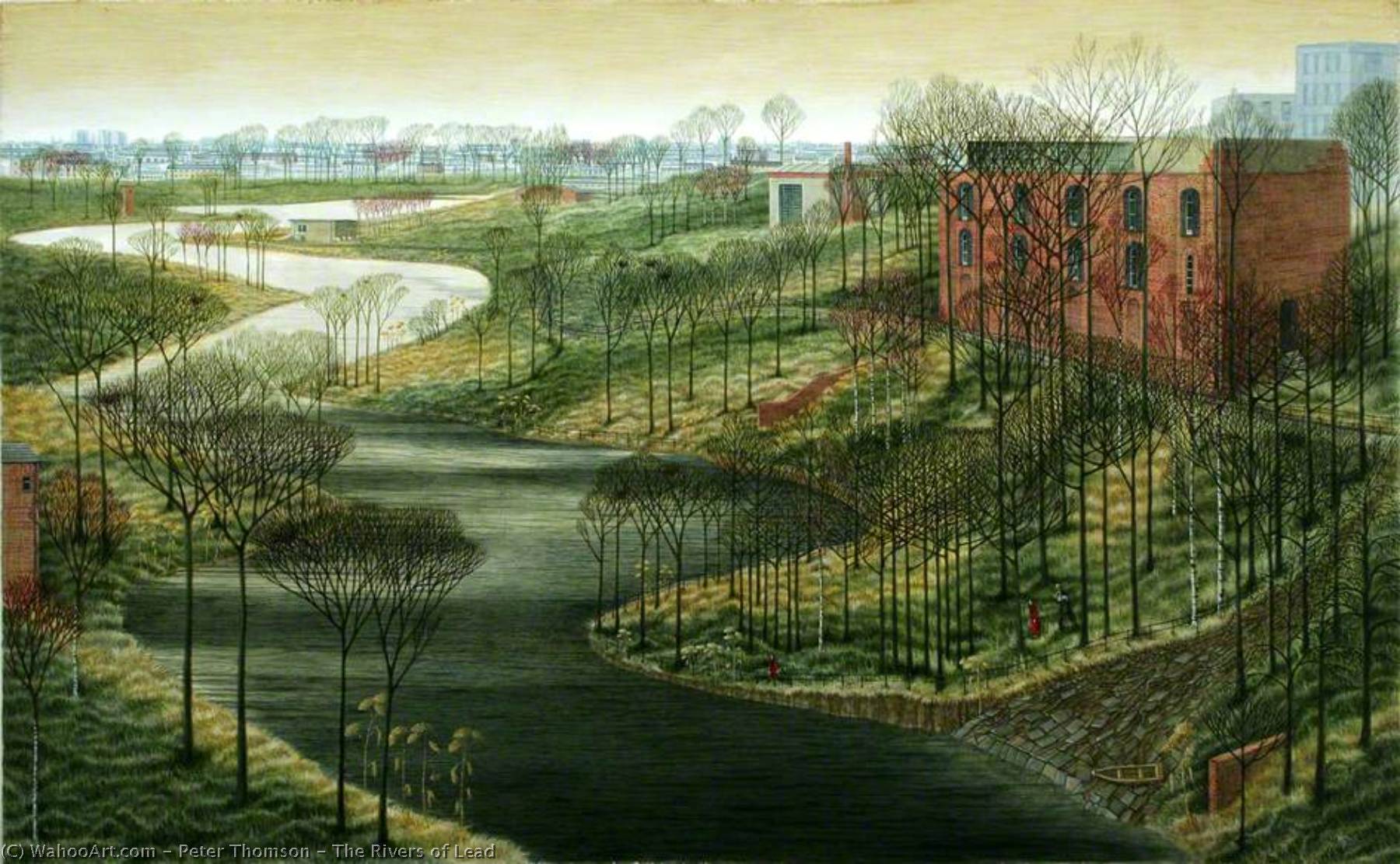 The Rivers of Lead by Peter Thomson Peter Thomson | WahooArt.com