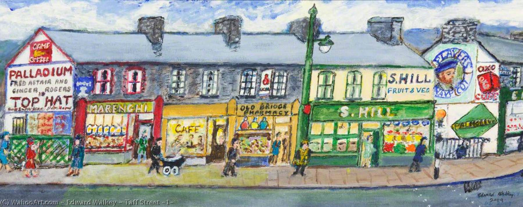 Taff Street (1), 2009 by Edward Walkey Edward Walkey | WahooArt.com