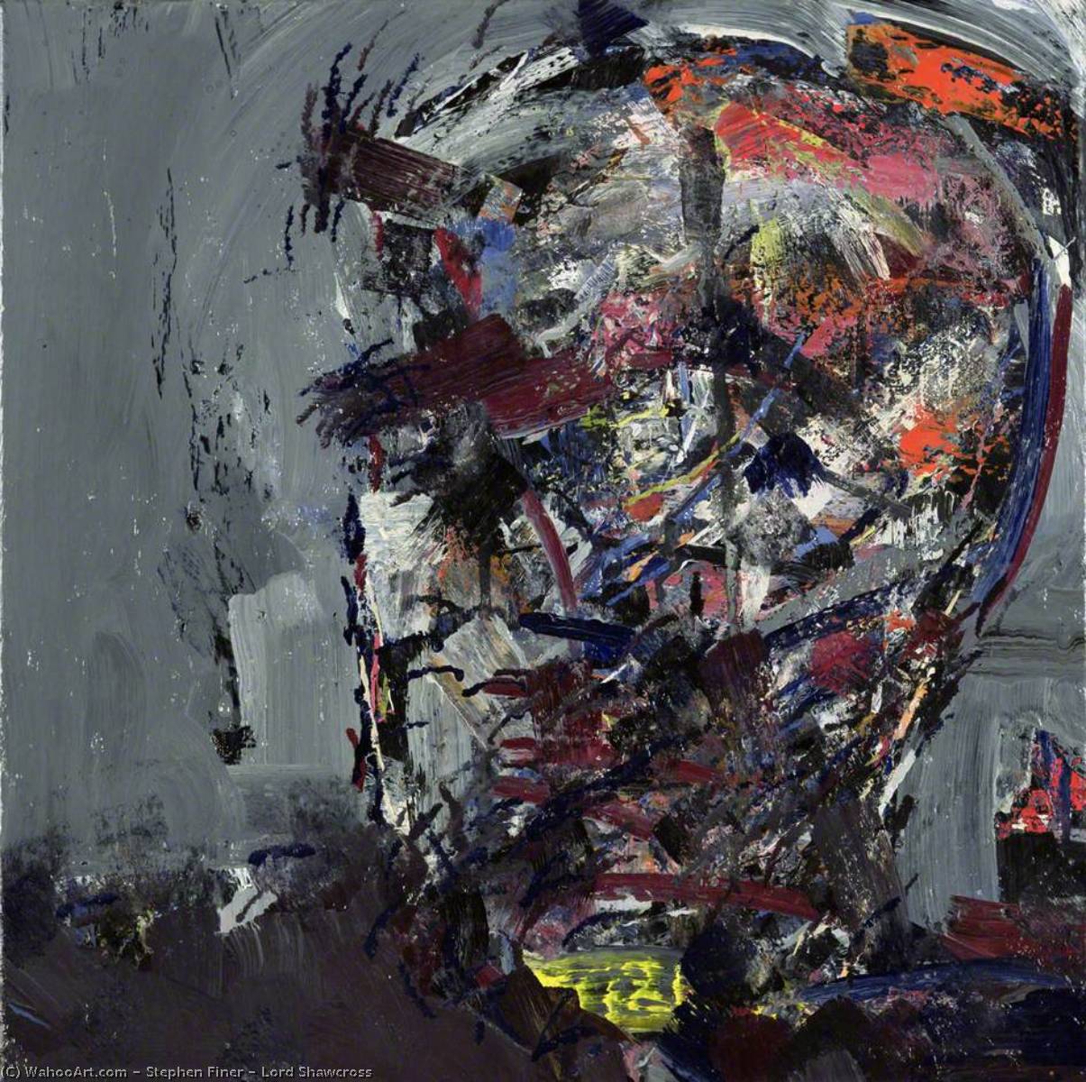 Lord Shawcross, 1996 by Stephen Finer Stephen Finer | WahooArt.com