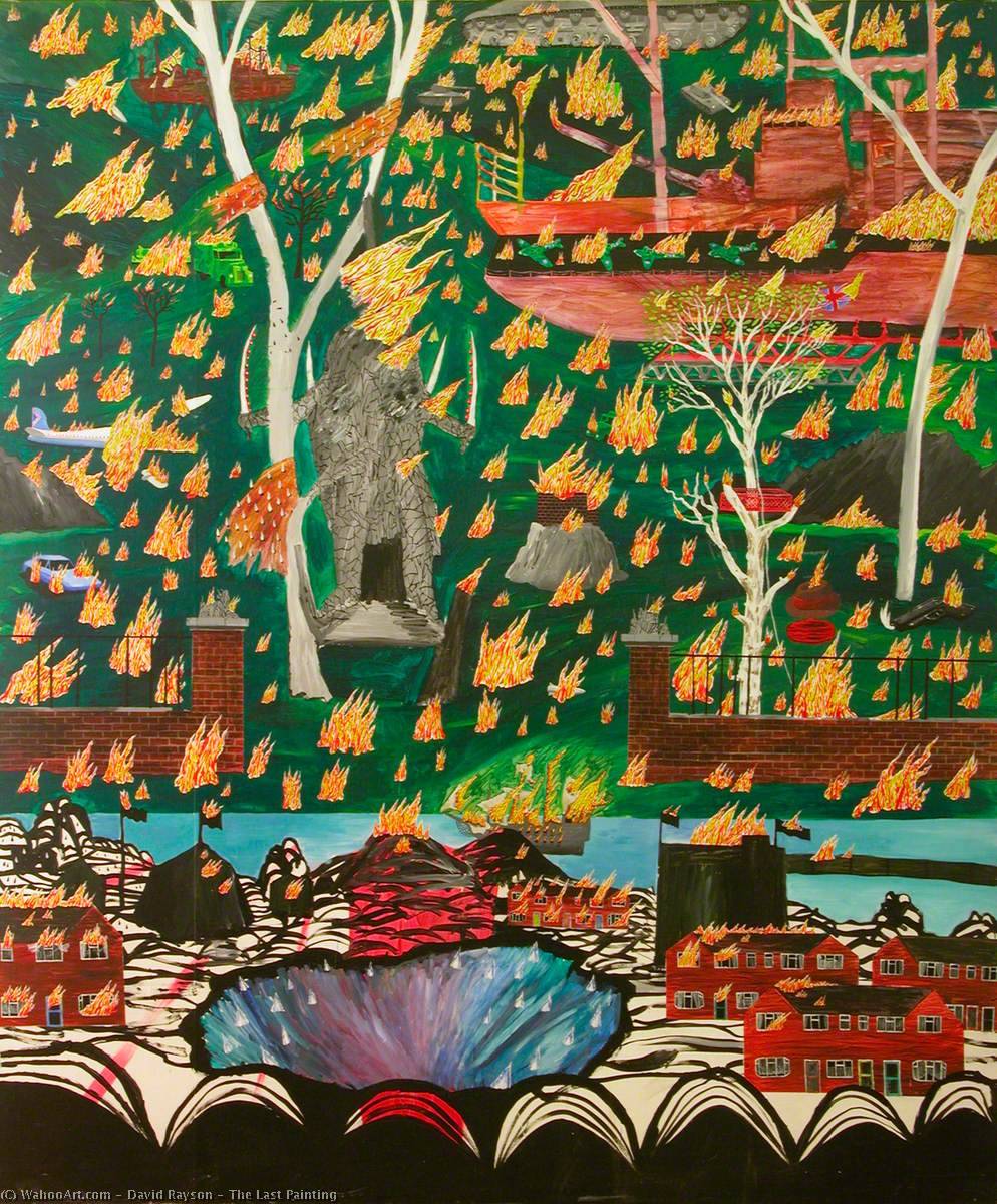 The Last Painting, 1996 by David Rayson David Rayson | WahooArt.com
