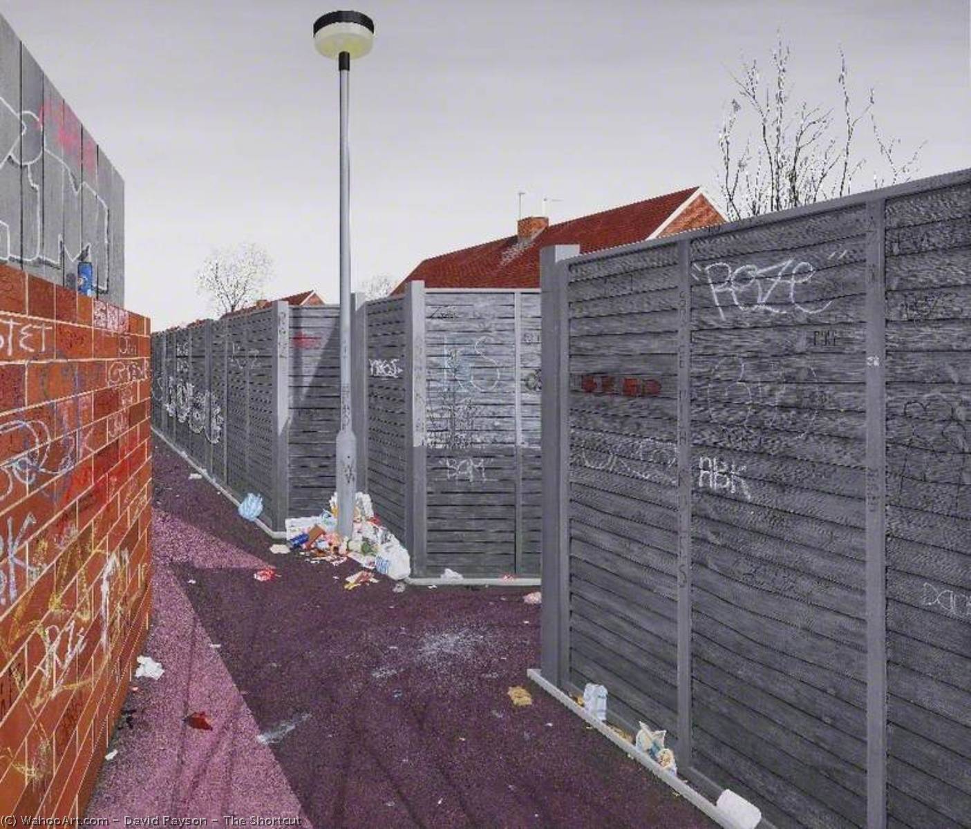 Le raccourcissement, 2000 de David Rayson David Rayson | WahooArt.com