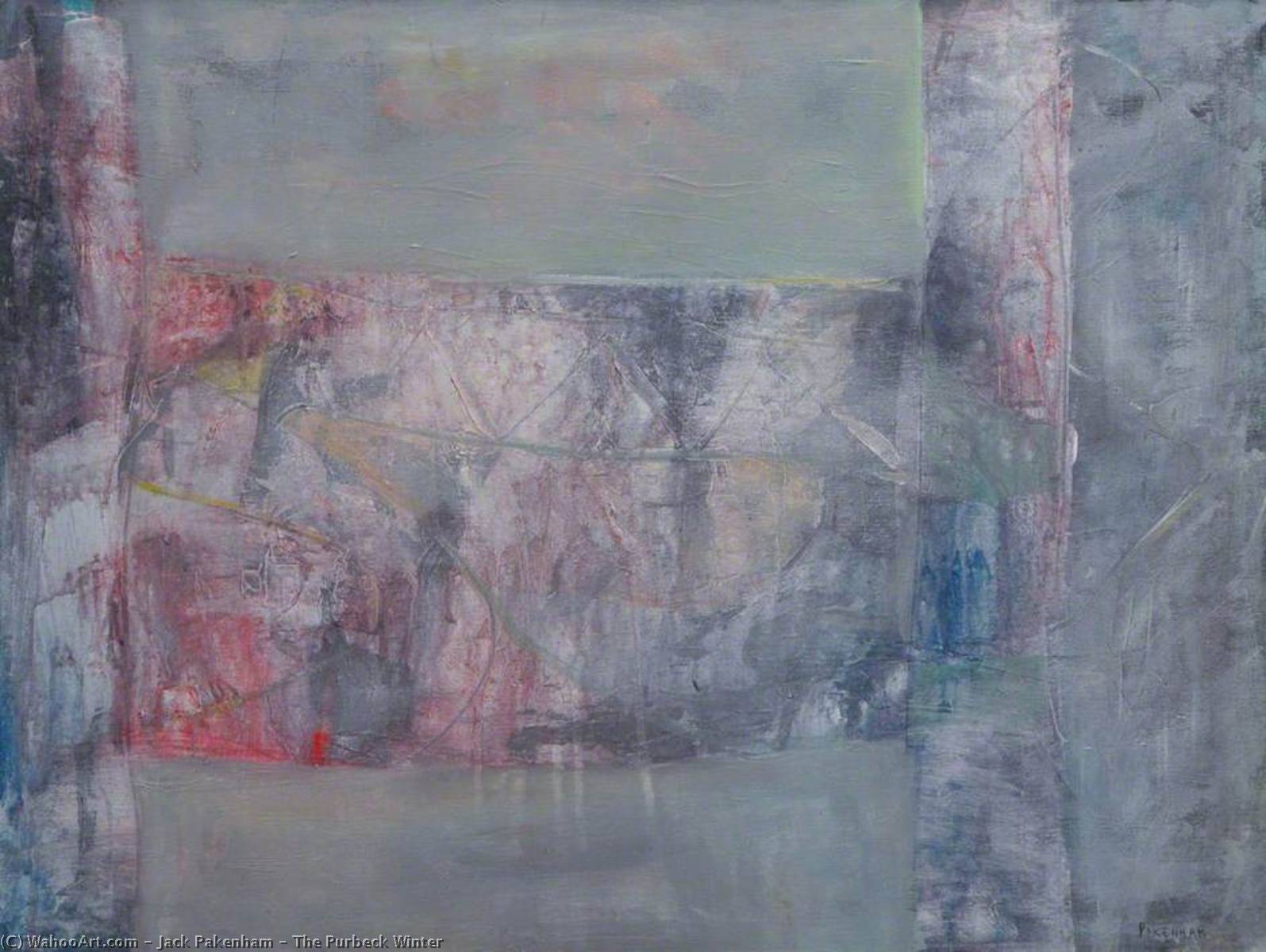 The Purbeck Winter by Jack Pakenham Jack Pakenham | WahooArt.com