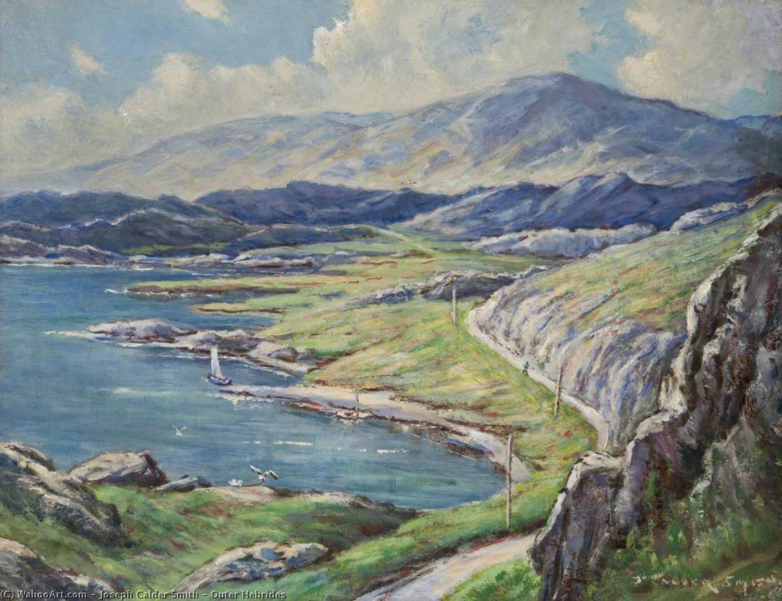 Hebrides externas de Joseph Calder Smith (1876-1953) Joseph Calder ...