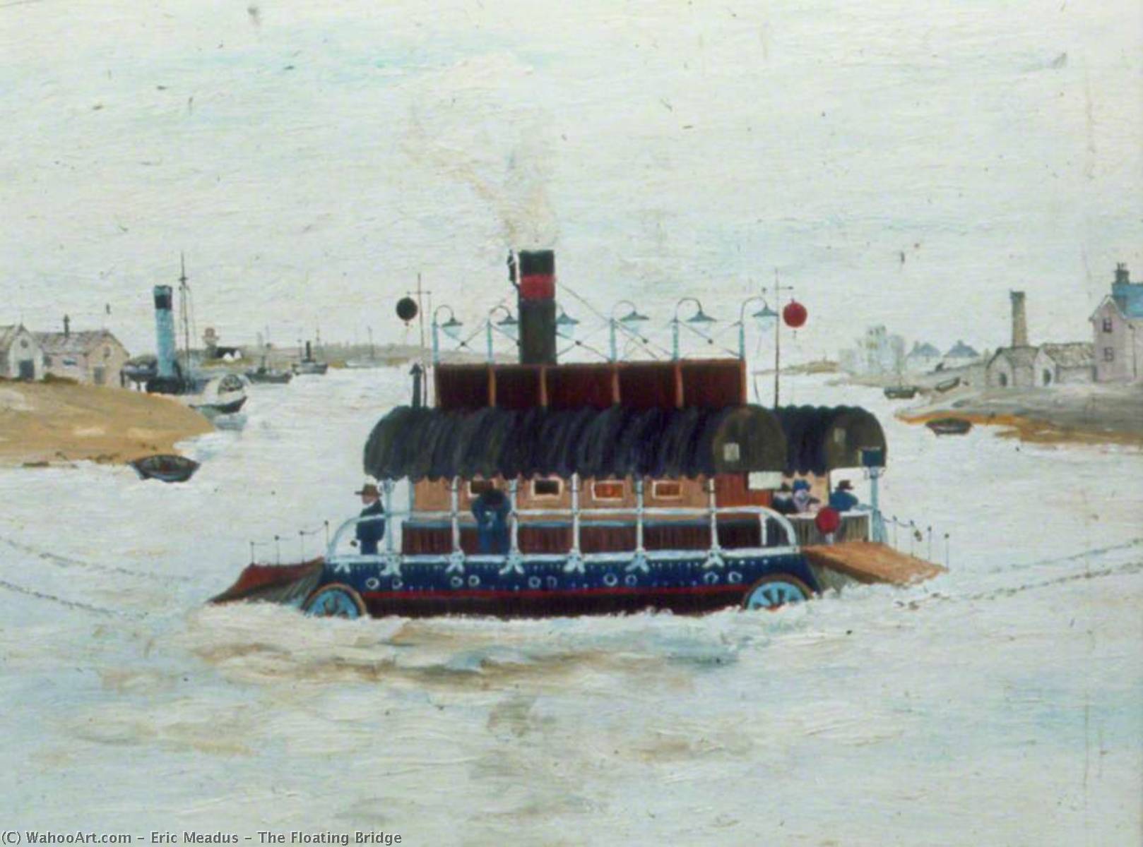 Get Art Reproductions The Floating Bridge by Eric Meadus (Inspired By ...