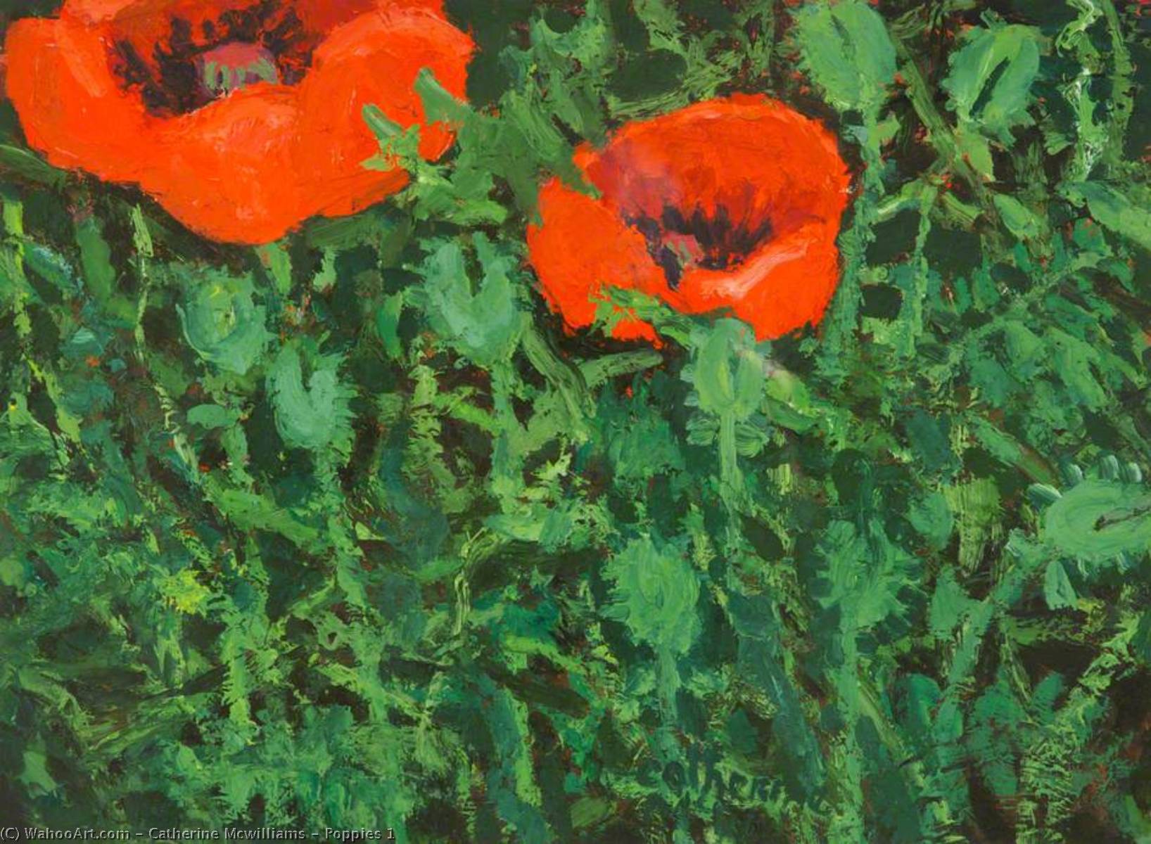 Poppies 1 de Catherine Mcwilliams Catherine Mcwilliams | WahooArt.com