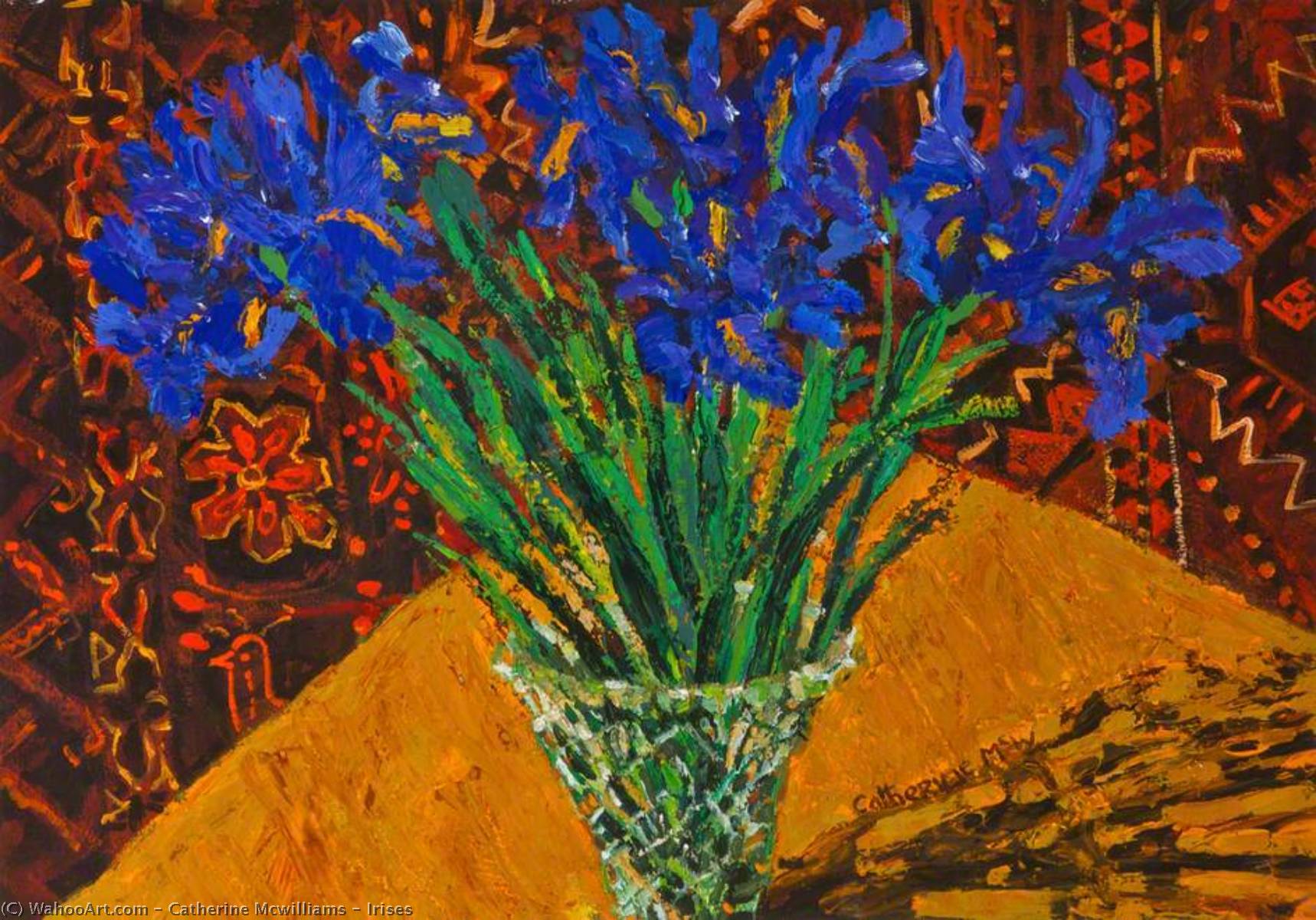 Irises de Catherine Mcwilliams Catherine Mcwilliams | WahooArt.com