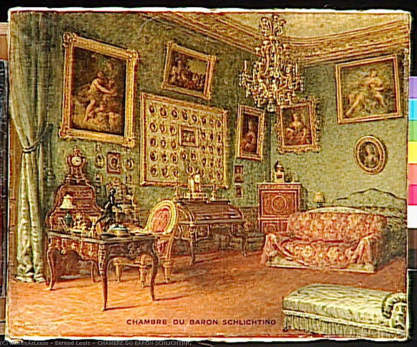 Order Artwork Replica CHAMBRE DU BARON SCHLICHTING by Louis Beroud ...