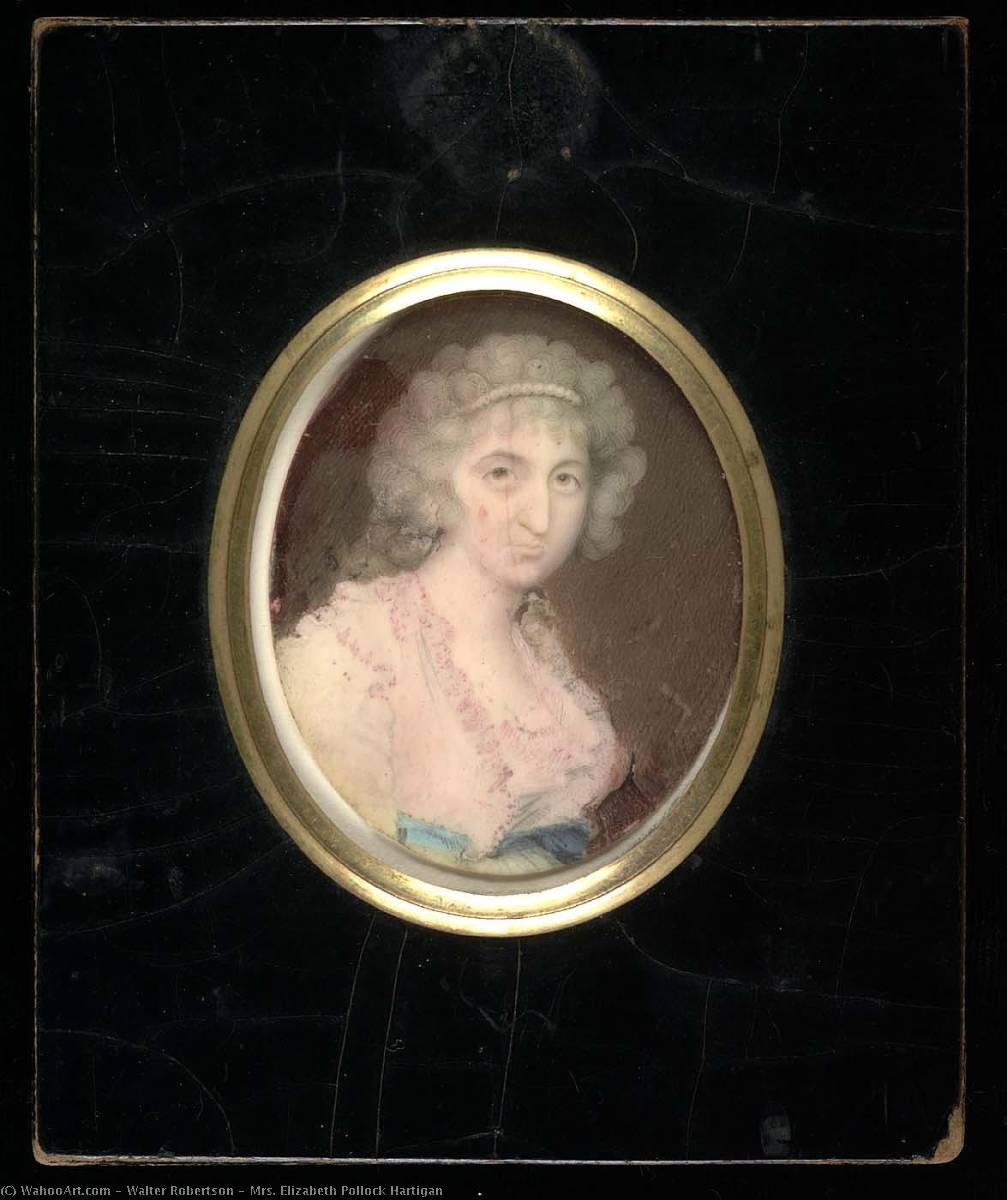 Mrs. Elizabeth Pollock Hartigan, 1795 by Walter Robertson Walter ...