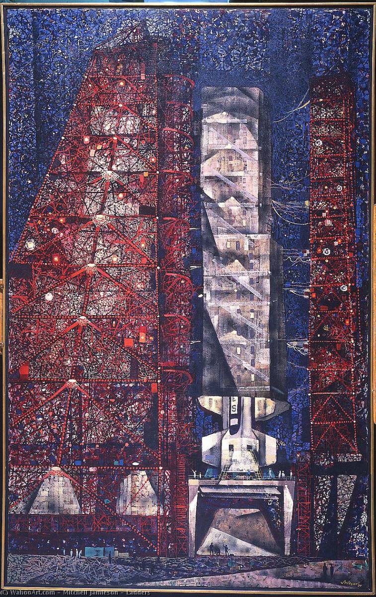 Reproducciones De Bellas Artes Escaleras, 1964 de Mitchell Jamieson ...