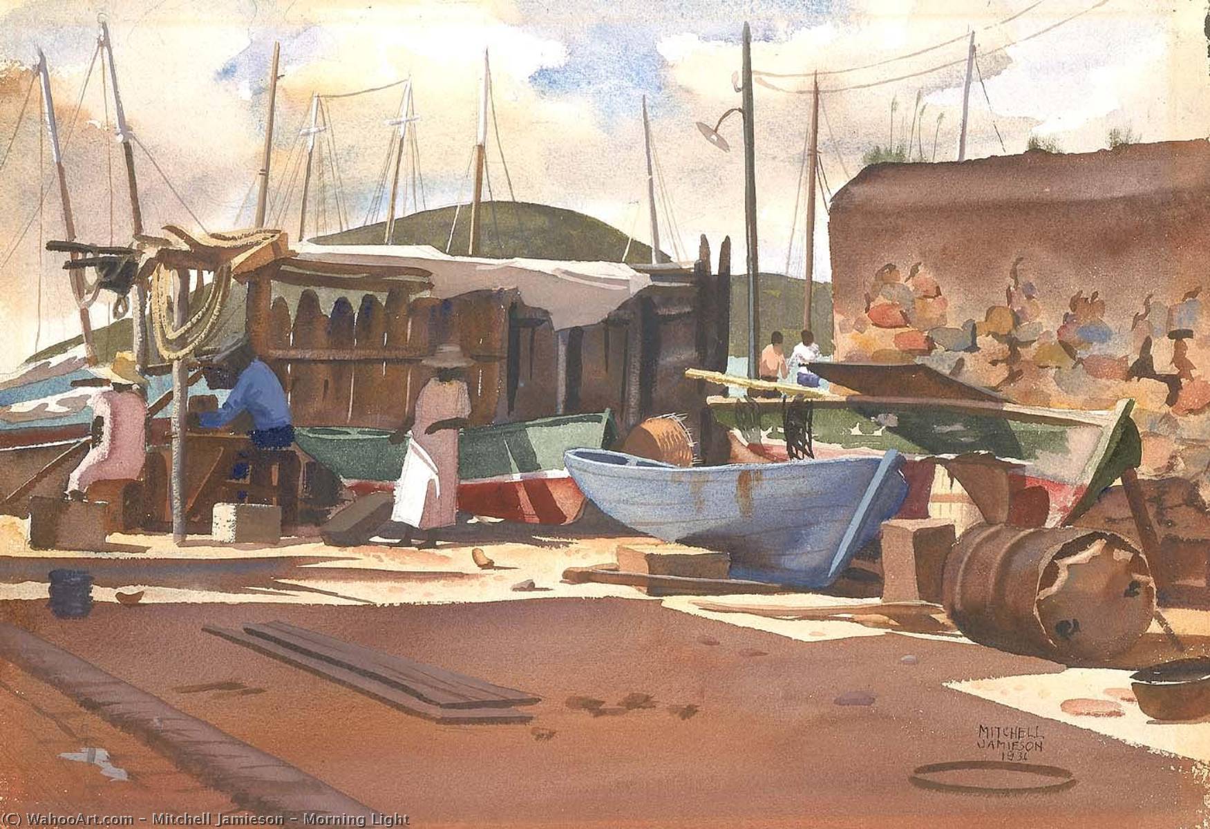 Reproductions De Qualité Musée Morning Light, 1936 de Mitchell Jamieson ...