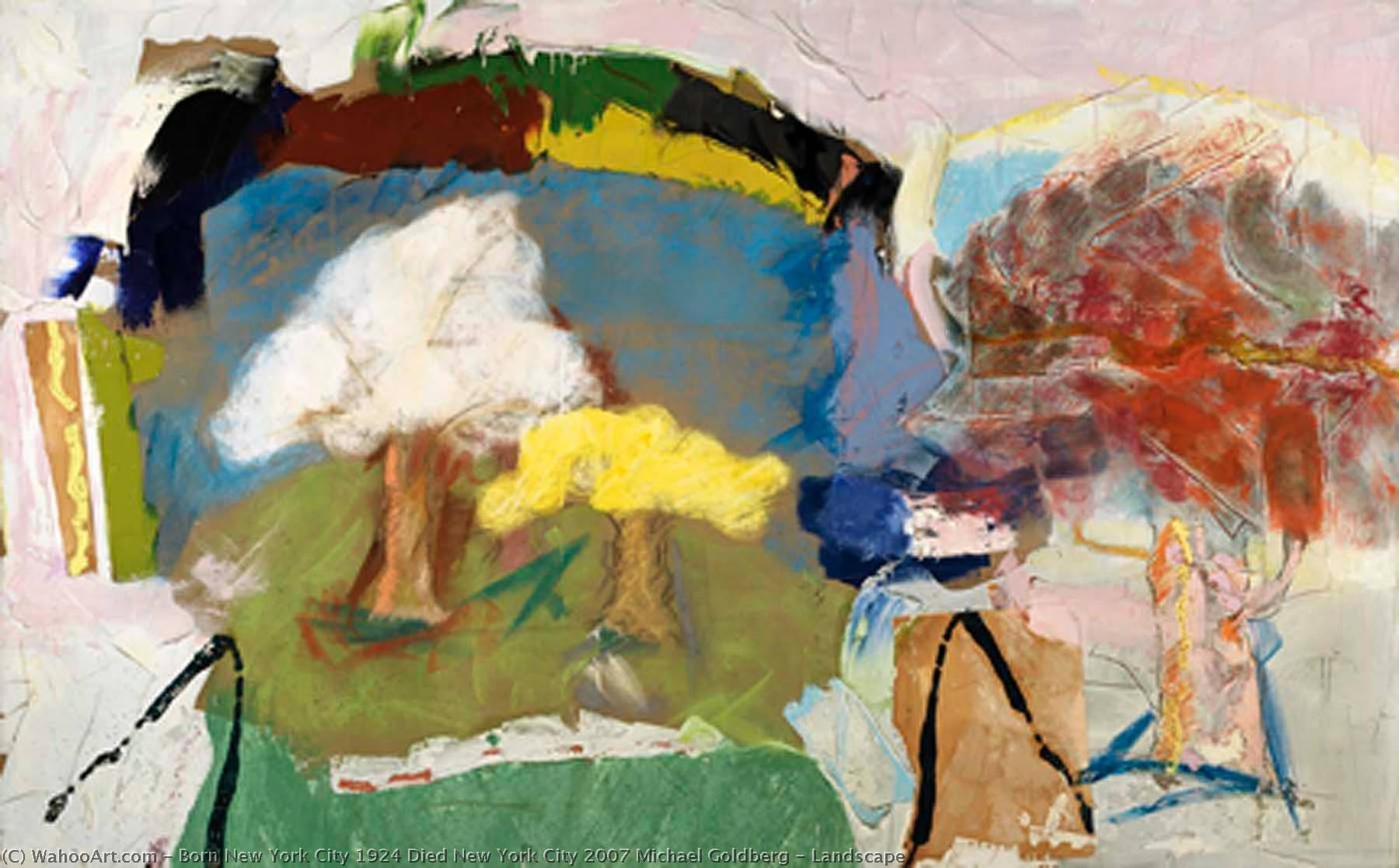 Paisagem, 1965 por Born New York City 1924 Died New York City 2007 ...