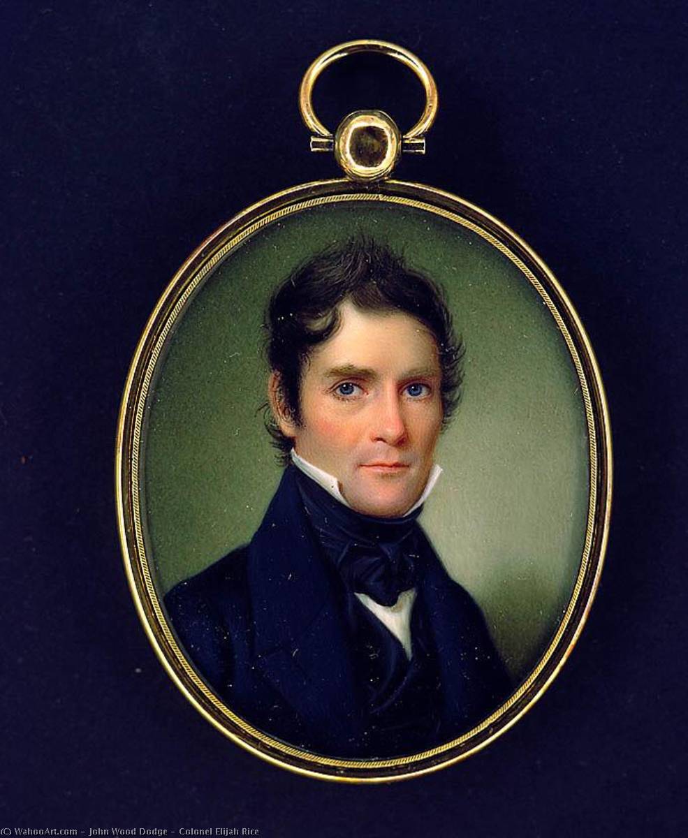 Get Art Reproductions Colonel Elijah Rice, 1839 by John Wood Dodge ...