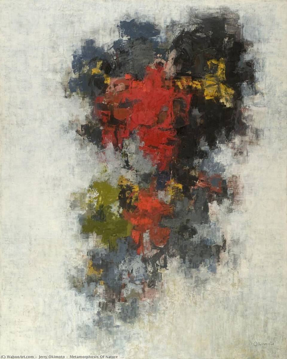 Metamorfosis de la naturaleza, 1961 de Jerry Okimoto (1924-1998) Jerry ...