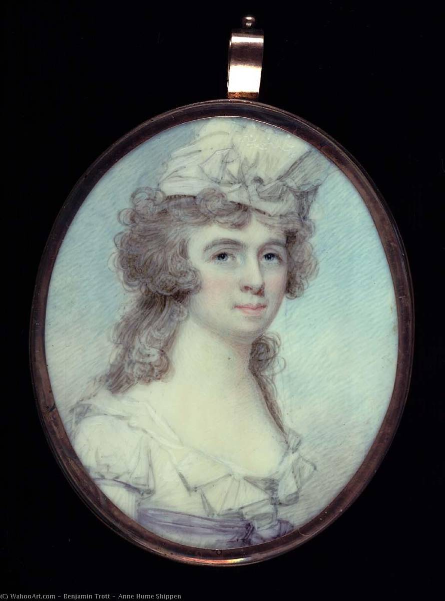 Obter Reproduções De Belas Artes Anne Hume Shippen, 1796 por Benjamin ...