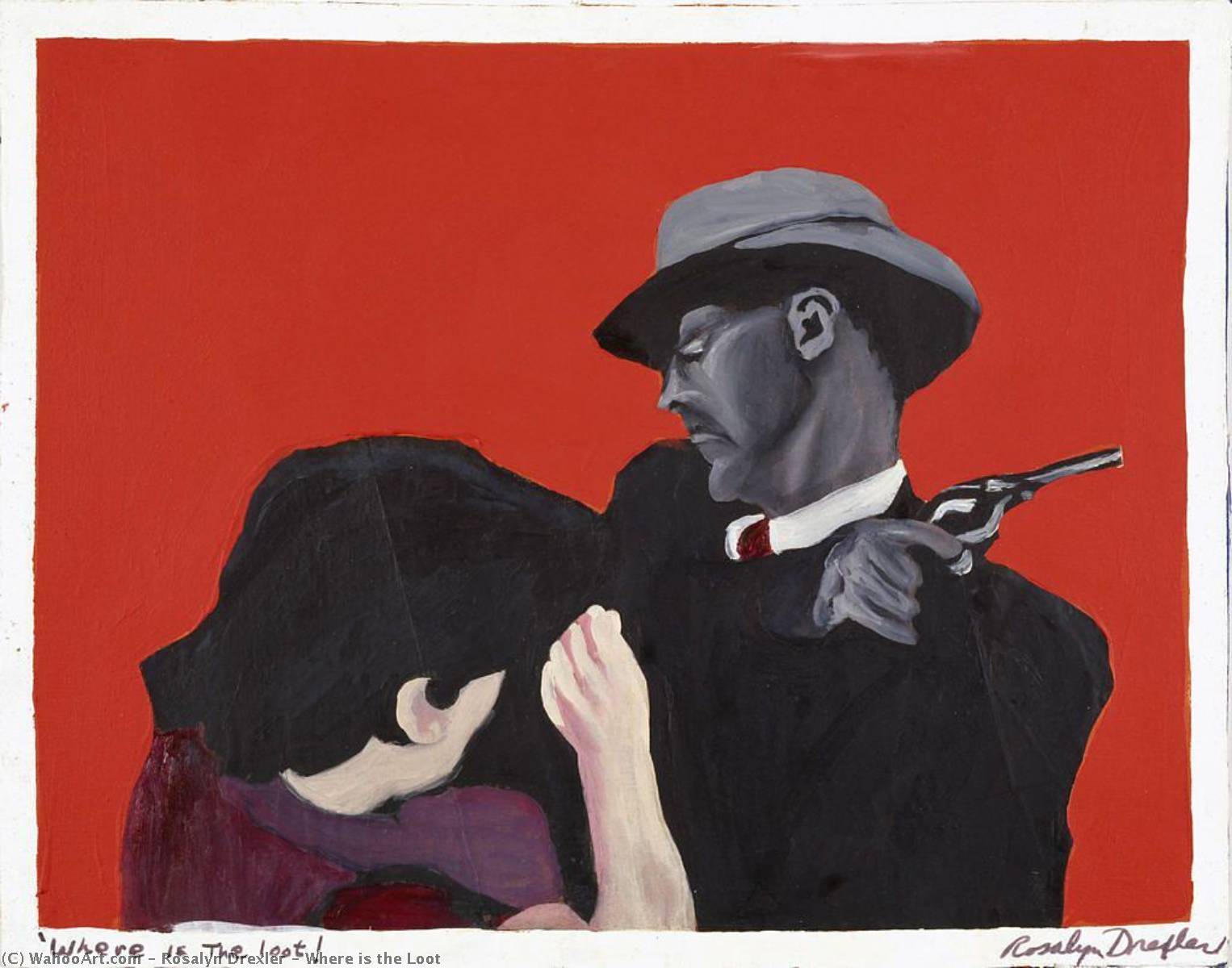 Wo ist die Loot, 1963 von Rosalyn Drexler Rosalyn Drexler | WahooArt.com