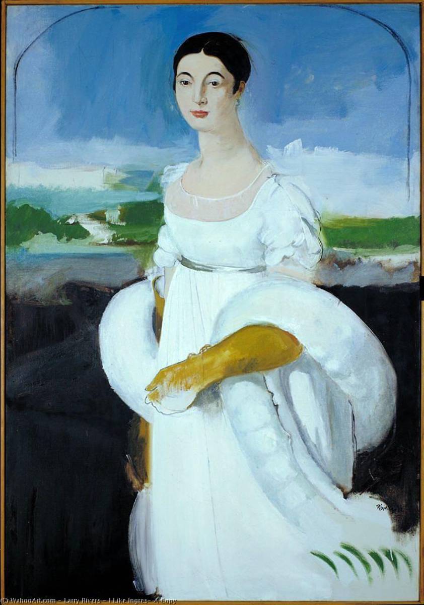 Me gusta Ingres, una copia, 1962 de Larry Rivers (1923-2002, United ...
