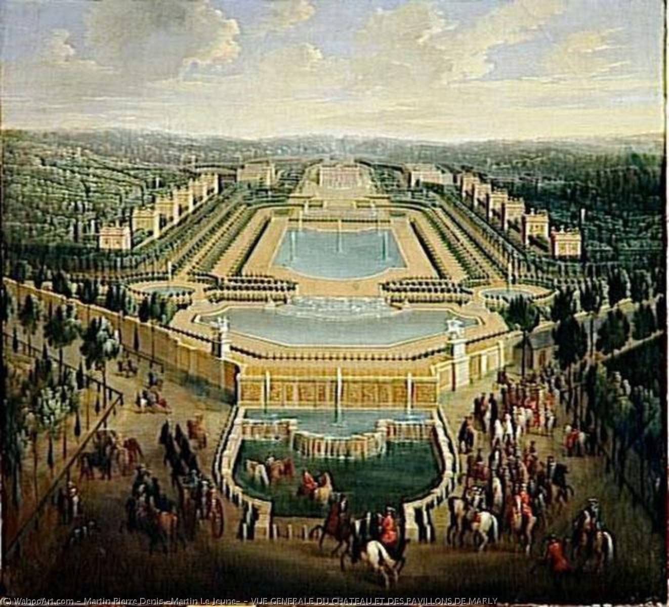 Kunstreproduktionen GENERALE DU CHATEAU ET DES PAVILLONS DE MARLY von ...