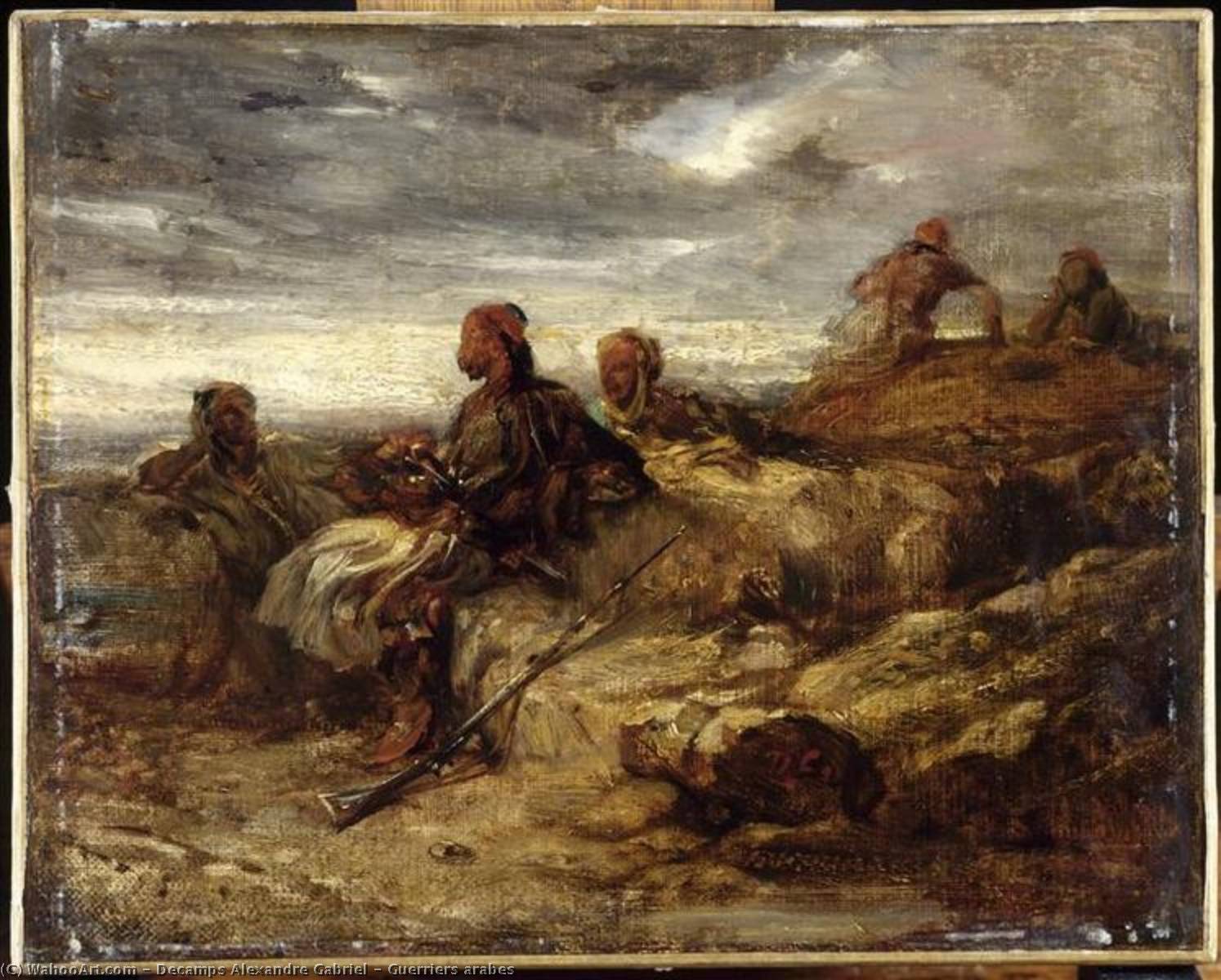 Obtenir Reproductions De Peintures Guerriers arabes de Alexandre ...