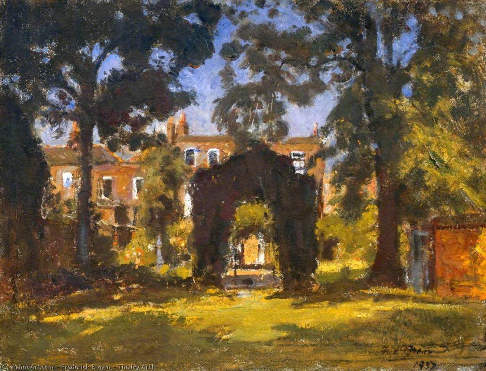 El Arco Ivy de Frederick Brown (1945-2012) Frederick Brown | WahooArt.com