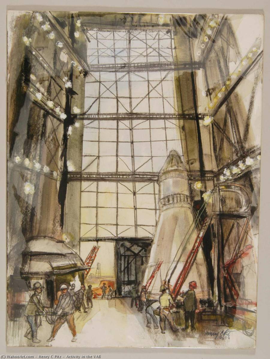 Ordem Reproduções De Arte Atividade no VAB, 1969 por Henry C Pitz ...