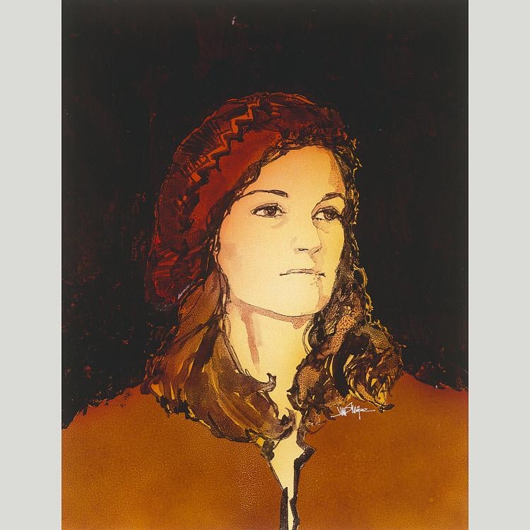 Patty Hearst, 1975 by Jim Sharpe (1936-2005) | Artwork Replica Jim ...