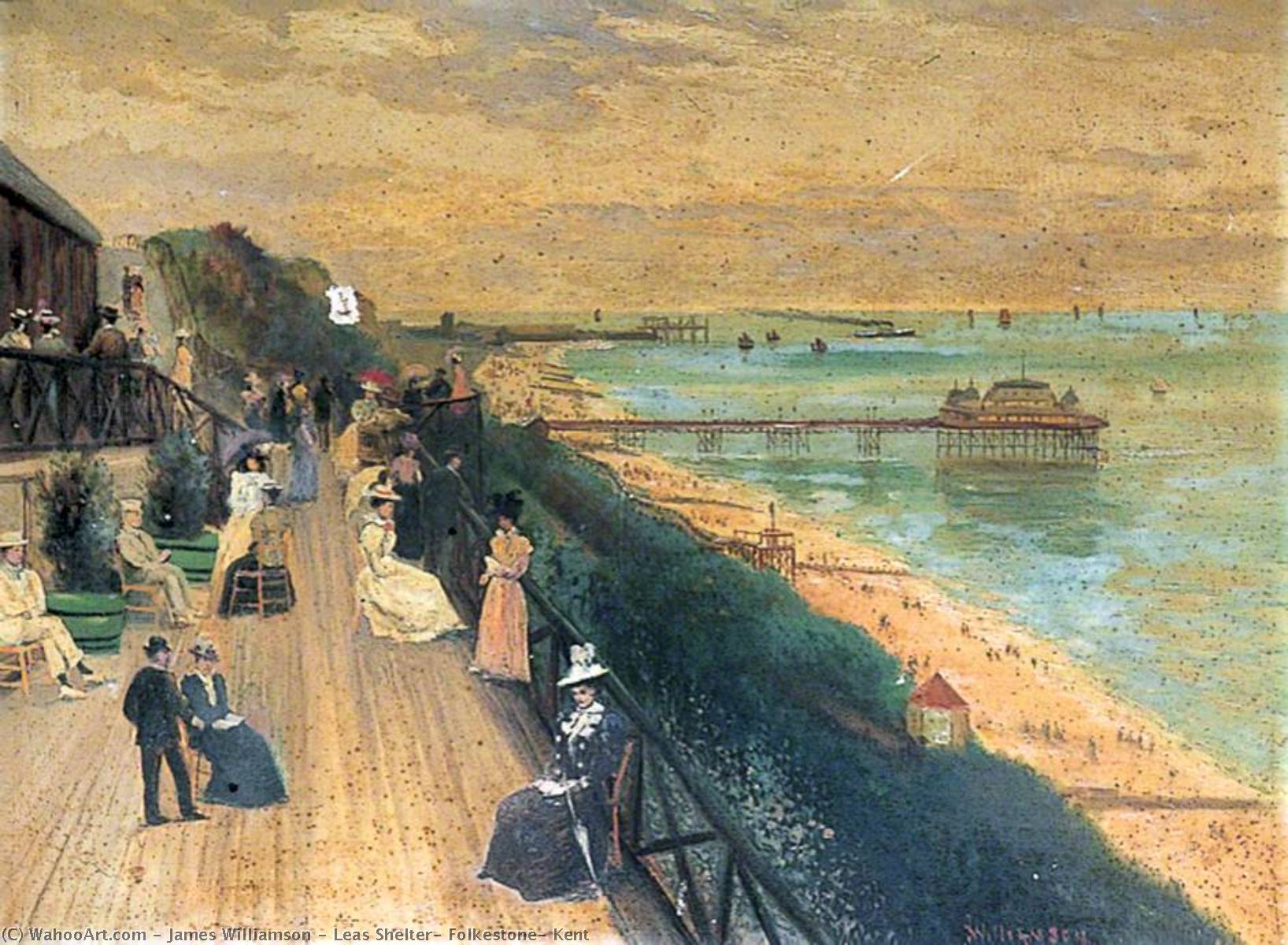 Leas Shelter, Folkestone, Kent by James Williamson James Williamson ...