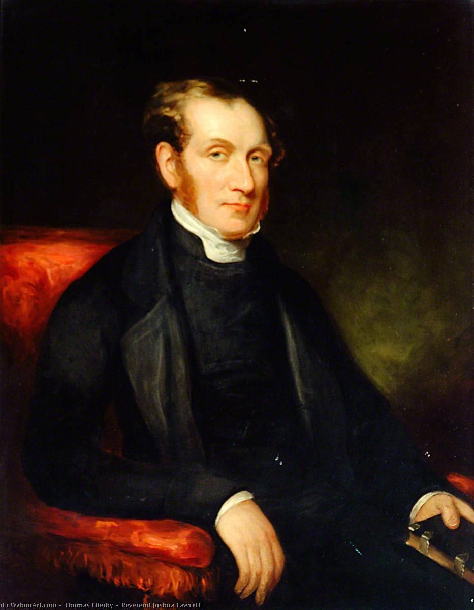 Reverend Joshua Fawcett by Thomas Ellerby Thomas Ellerby | WahooArt.com