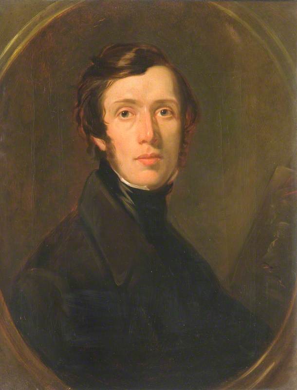 Retrato auto, 1881 de John Mitchell John Mitchell | WahooArt.com