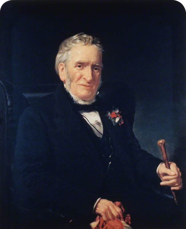 Captain Archibald Ritchie, Master Mitglied des Trinity House, 1865 von ...
