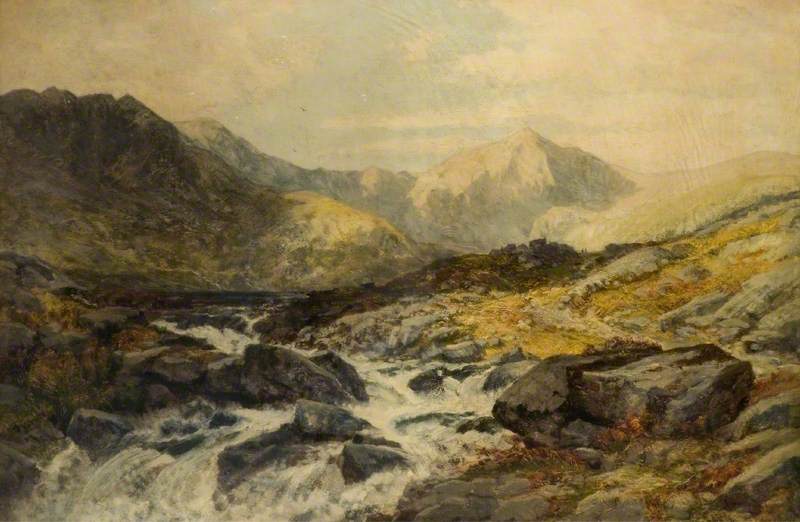 The Glaslyn Stream, 1877 by Edwin Alfred Pettitt Edwin Alfred Pettitt ...
