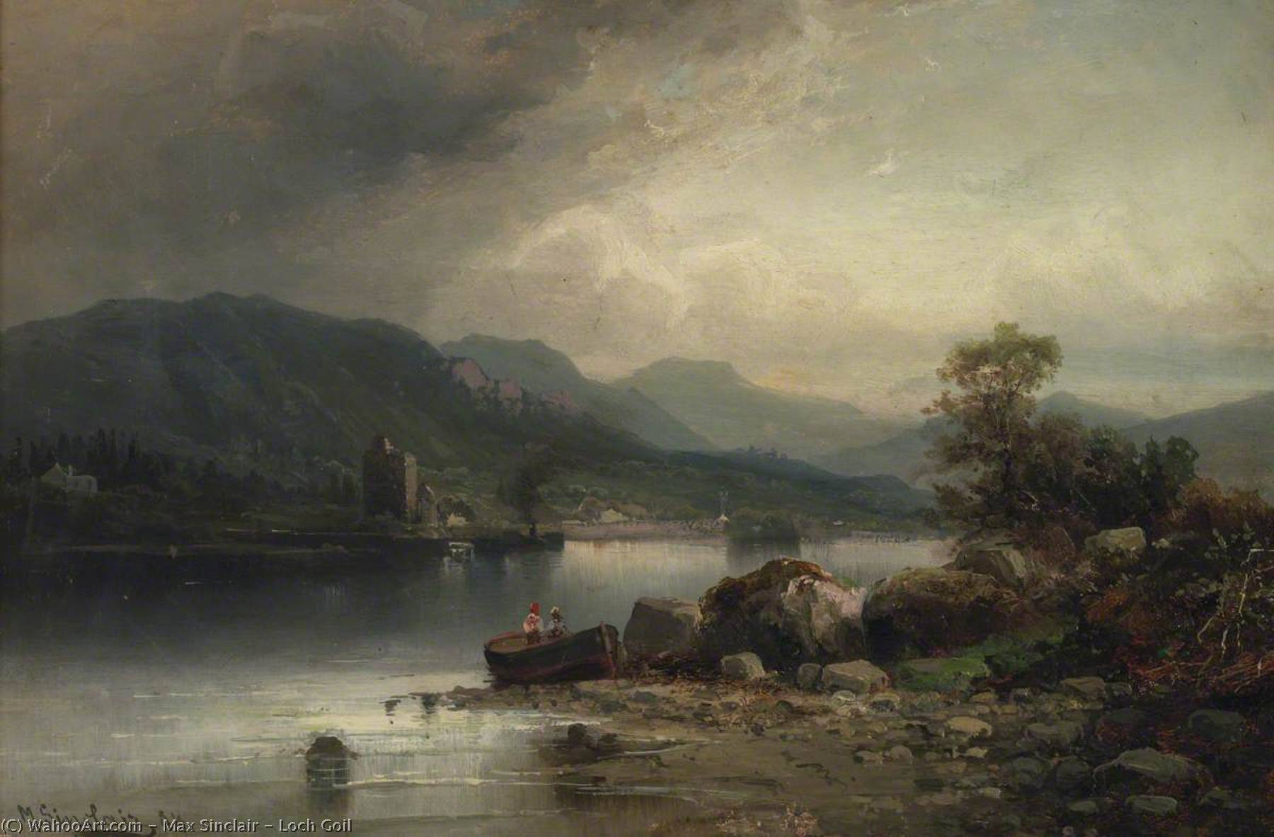 Loch Goil, 1864 by Max Sinclair Max Sinclair | WahooArt.com