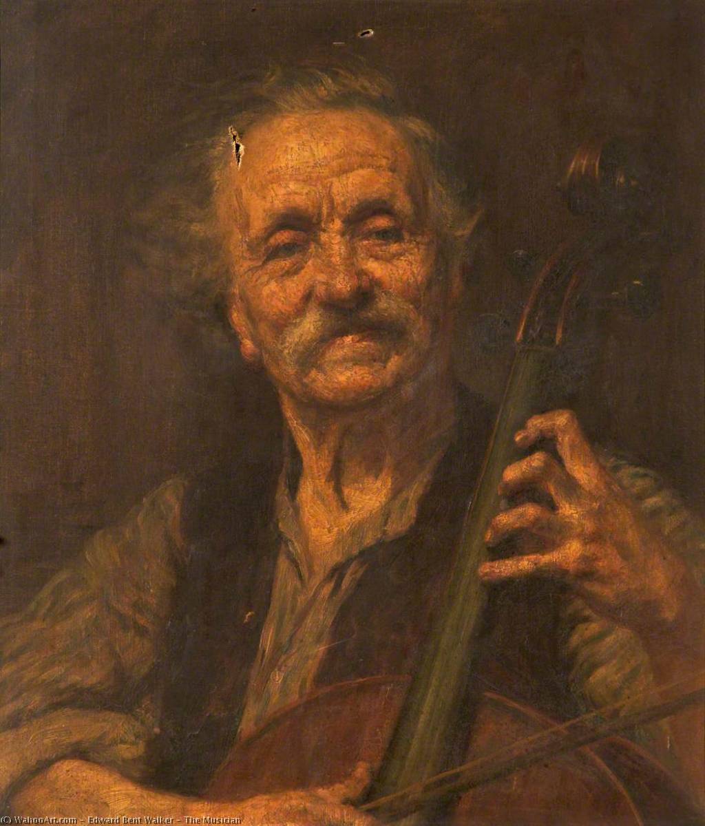 The Musician by Edward Bent Walker Edward Bent Walker | WahooArt.com