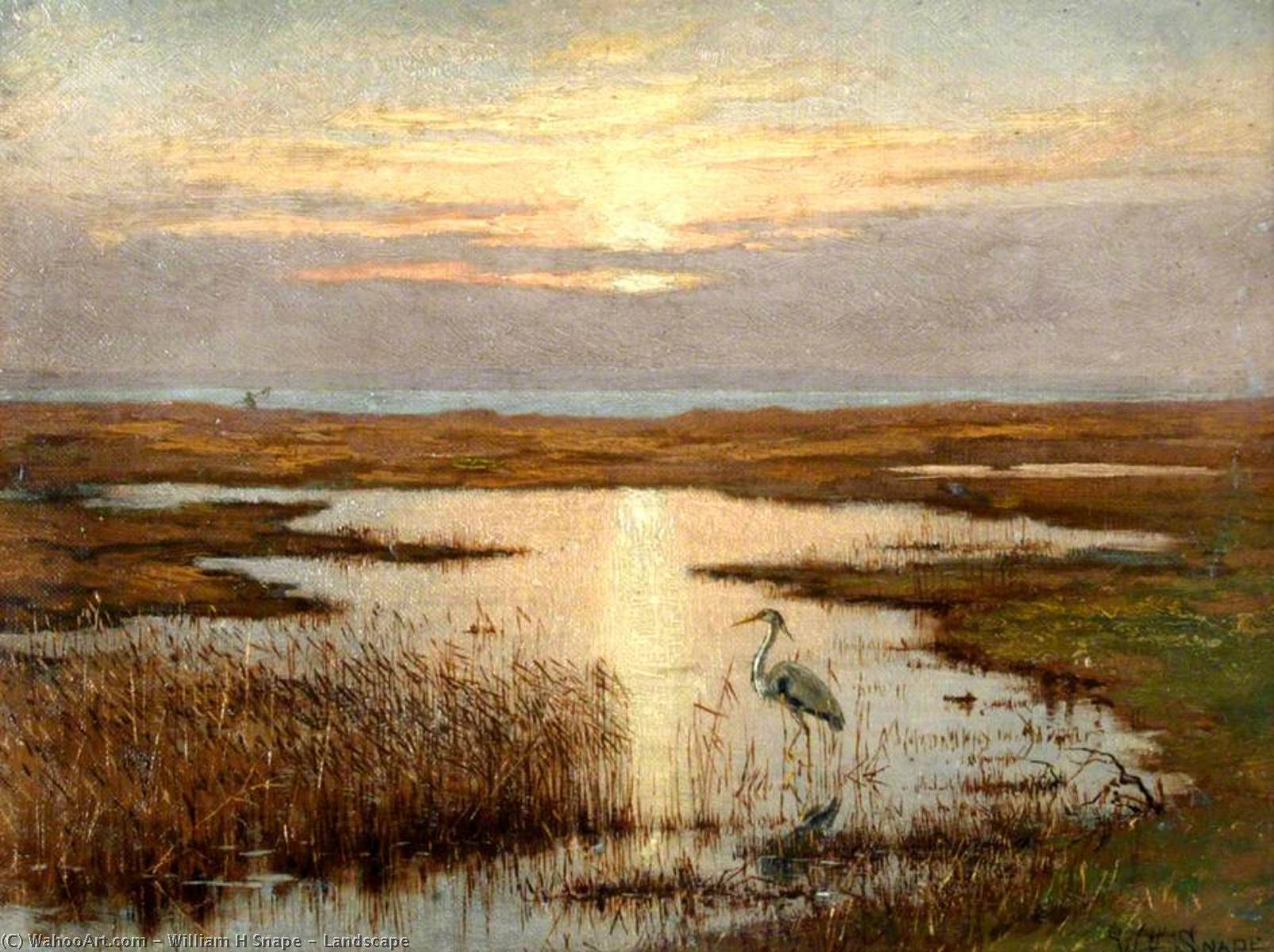 Landscape by William H Snape William H Snape | WahooArt.com