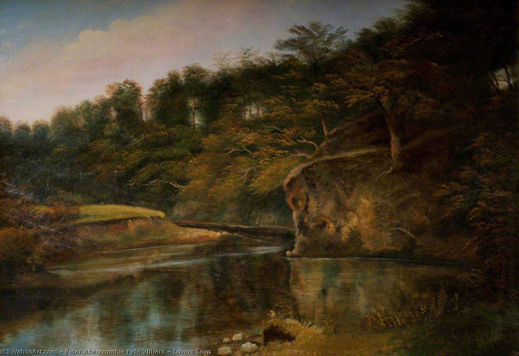 Lovers Leap, 1889 por Peter Abercrombie Fyfe Villiers Peter Abercrombie ...
