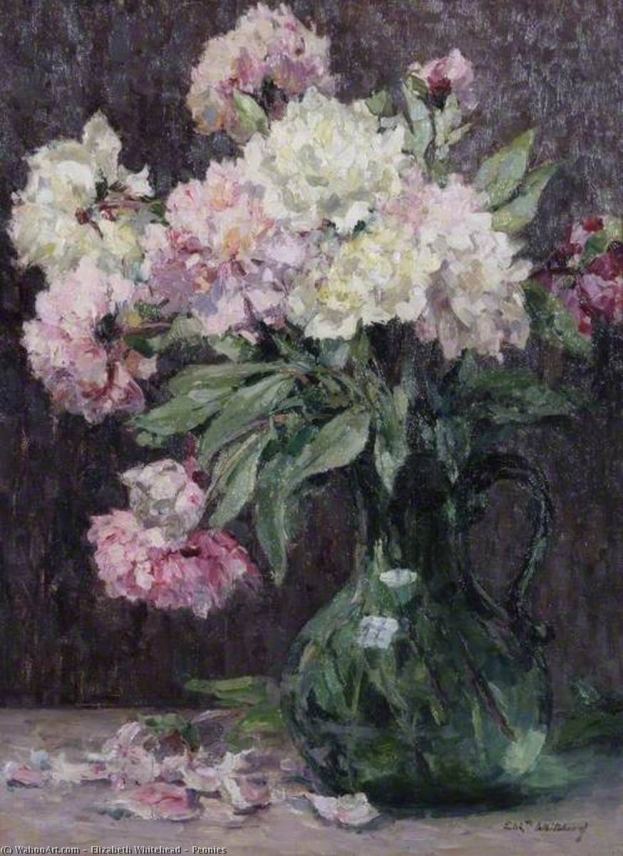 Peonies, 1928 por Elizabeth Whitehead Elizabeth Whitehead | WahooArt.com