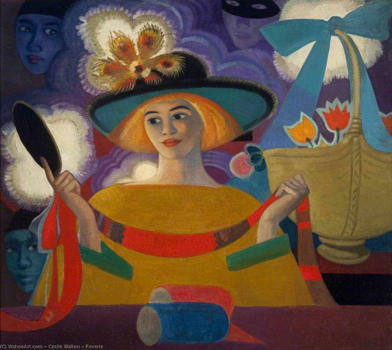 Reverie, 1921 por Cecile Walton Cecile Walton | WahooArt.com