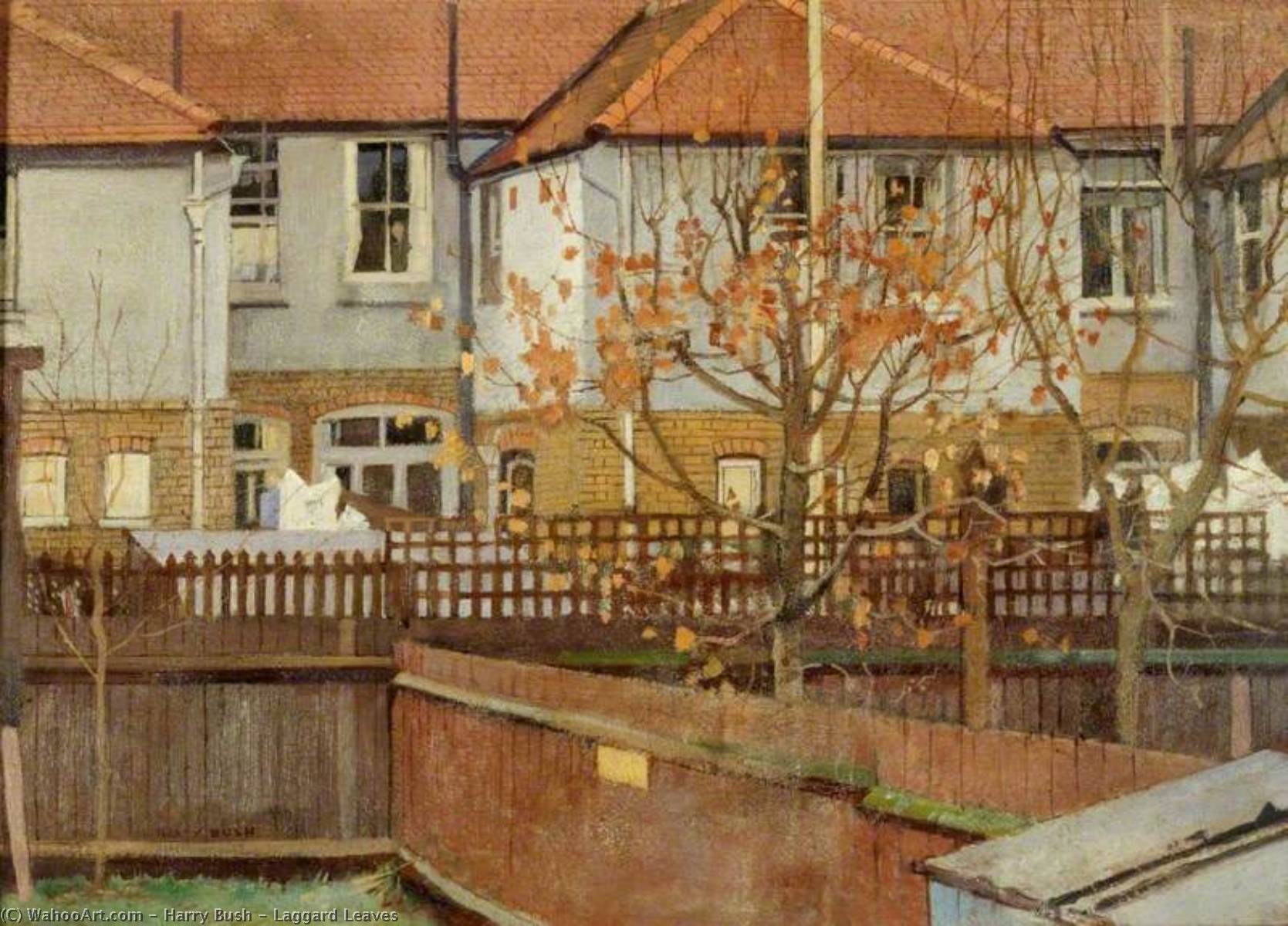 Hojas de lagarto, 1925 de Harry Bush Harry Bush | WahooArt.com