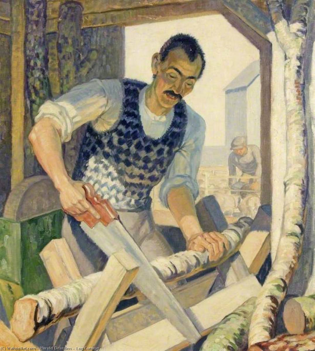 Découpe du journal de Harold Dearden Harold Dearden | WahooArt.com