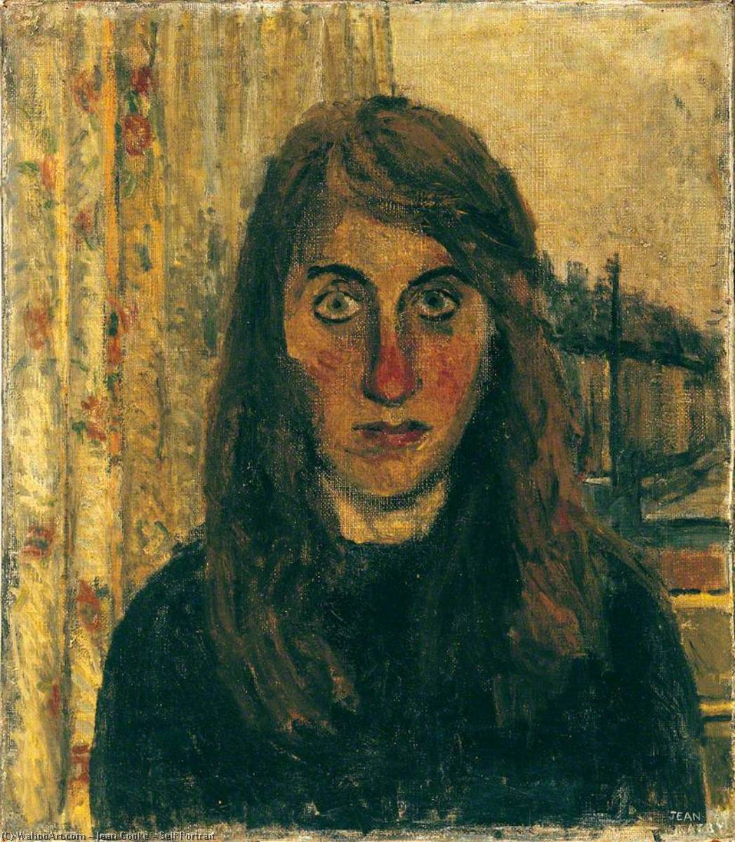 Self Portrait, 1954 by Jean Cooke Jean Cooke | WahooArt.com