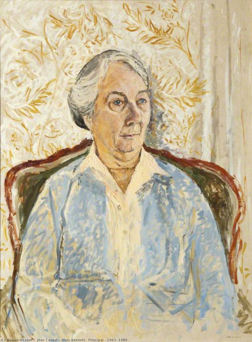 Mary Bennett, Principal (1965–1980) by Jean Cooke Jean Cooke | WahooArt.com