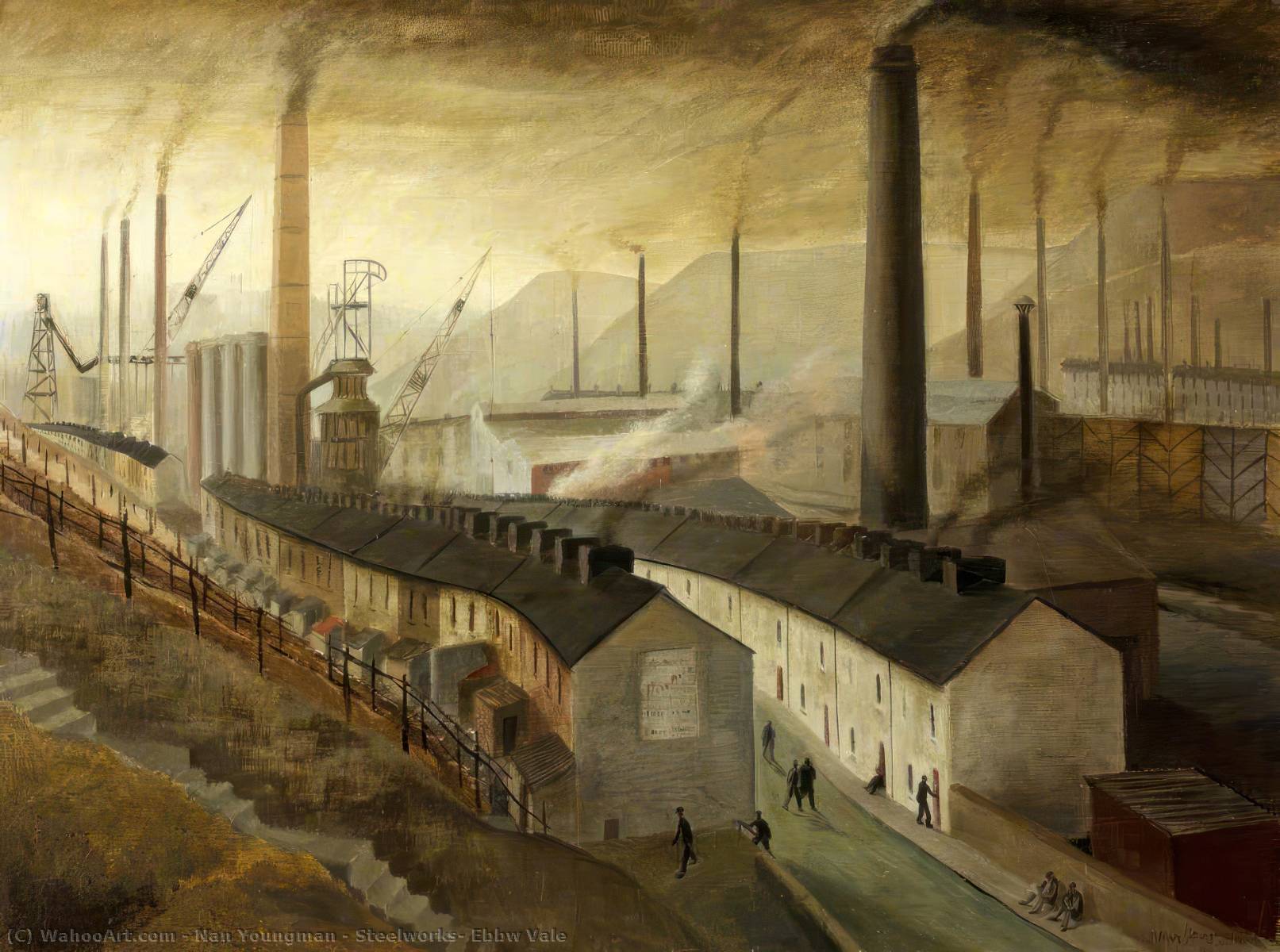 Aceros, Ebbw Vale de Nan Youngman Nan Youngman | WahooArt.com