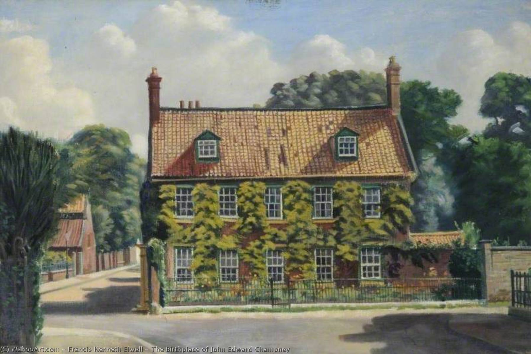 El lugar de nacimiento de John Edward Champney de Francis Kenneth ...