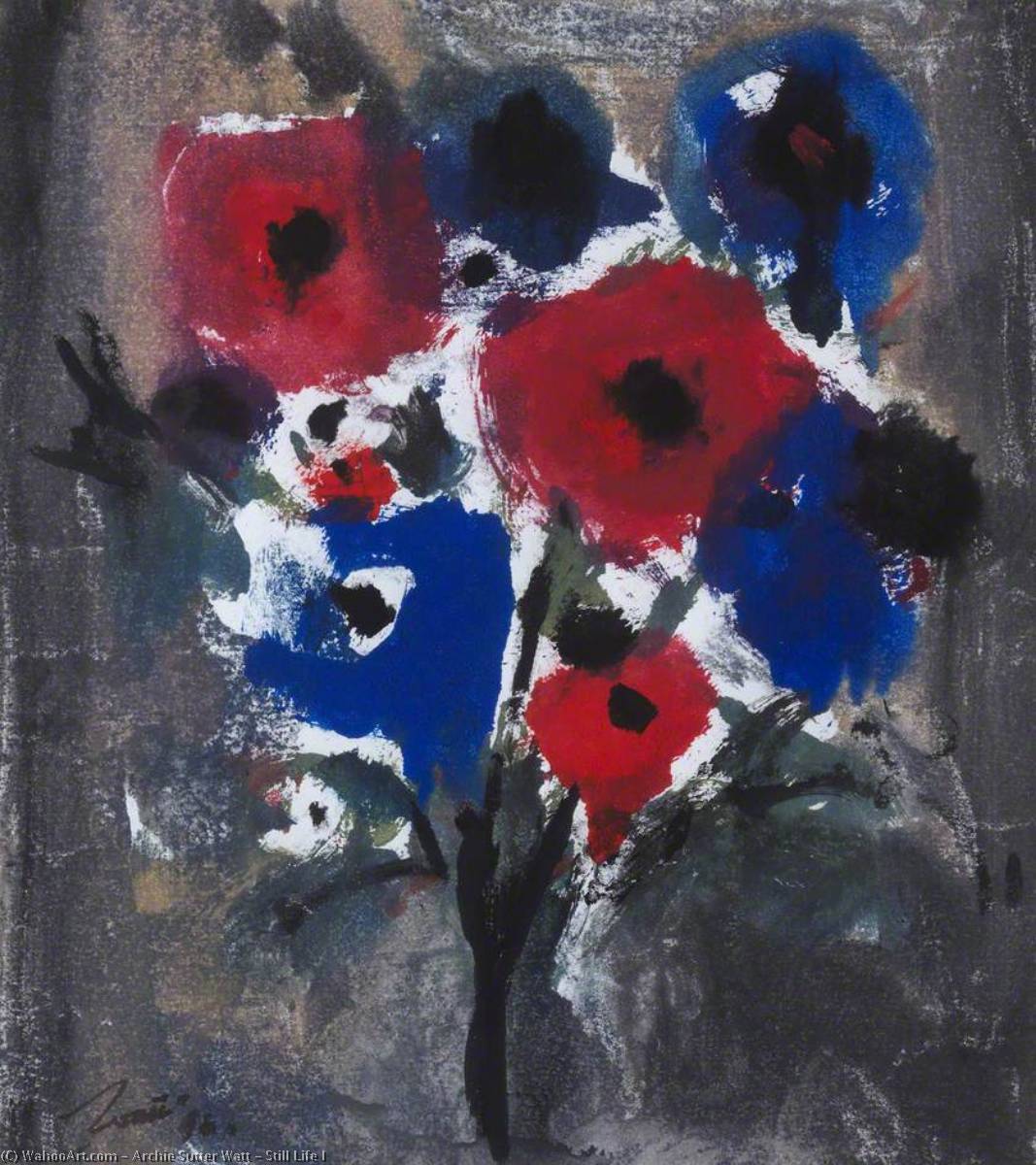 Still Life I, 1996 by Archie Sutter Watt Archie Sutter Watt | WahooArt.com