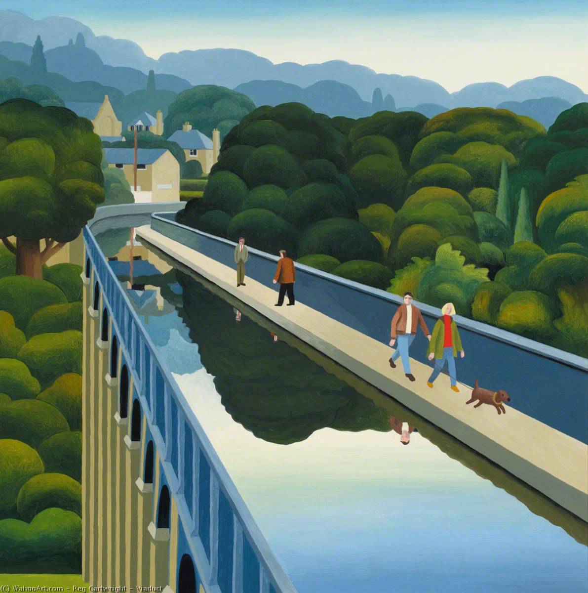 Viaduct, 1992 by Reg Cartwright Reg Cartwright | WahooArt.com